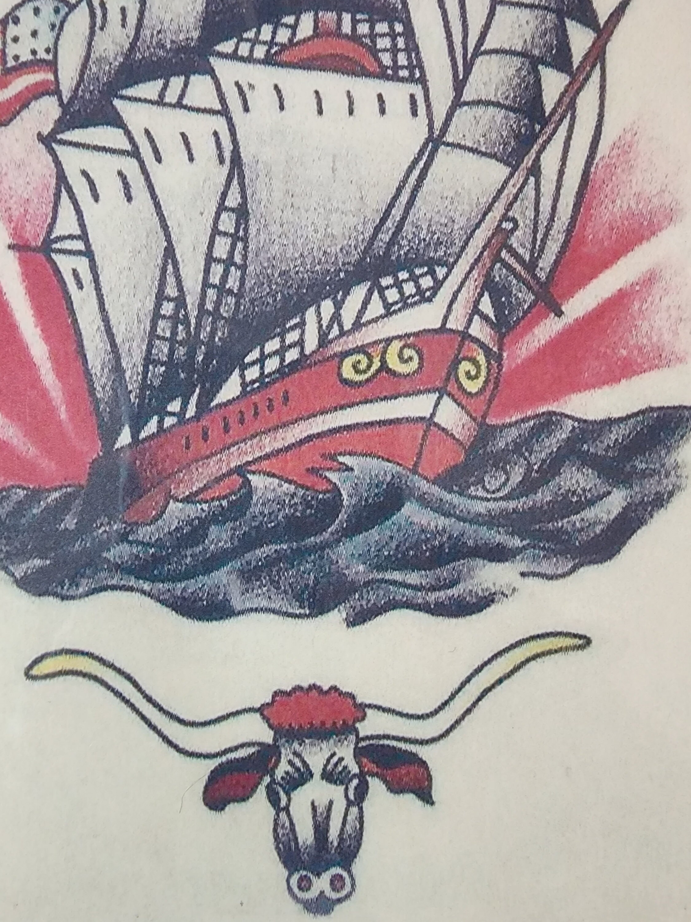 Tony Polito Old Calcutta Traditional Vintage Style Tattoo Flash Sheet ...