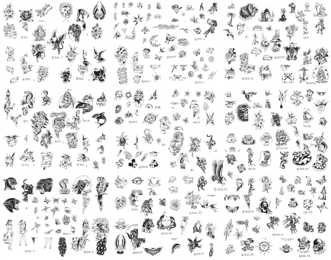 1975 Picture Machine Spaulding & Rogers Traditional Vintage Tattoo ...