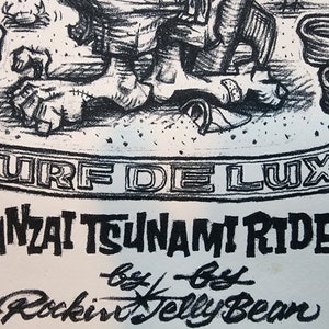 Rockin Jelly Bean Mambo Banzai Tsunami Rider Japanese Surfer ...