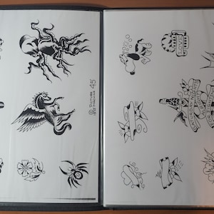 1975 Picture Machine Spaulding & Rogers Traditional Vintage Tattoo ...