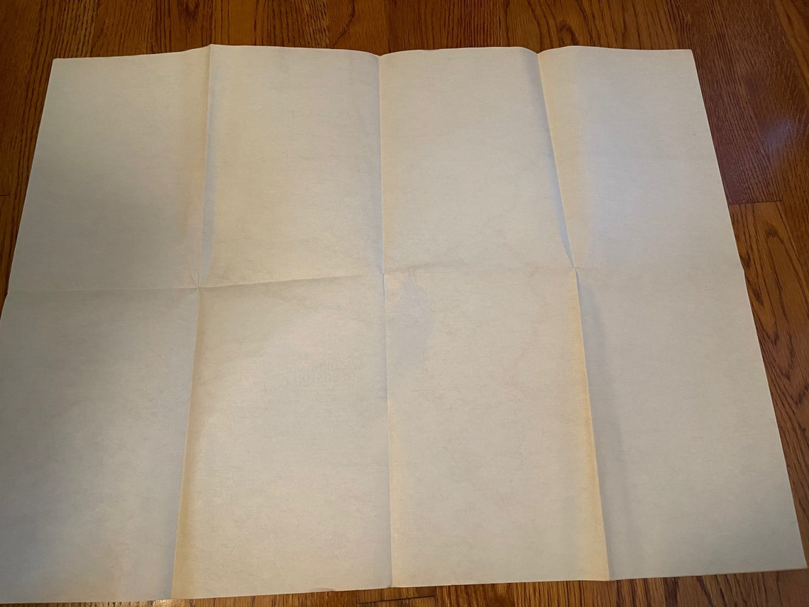 Washington DC to Boston Map - Etsy