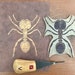 Ant - Hand-carved and Hand-pressed Linocut Print - Etsy