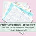 Homeschool Tracker | Homeschool Planner | Homeschool Calendar ...