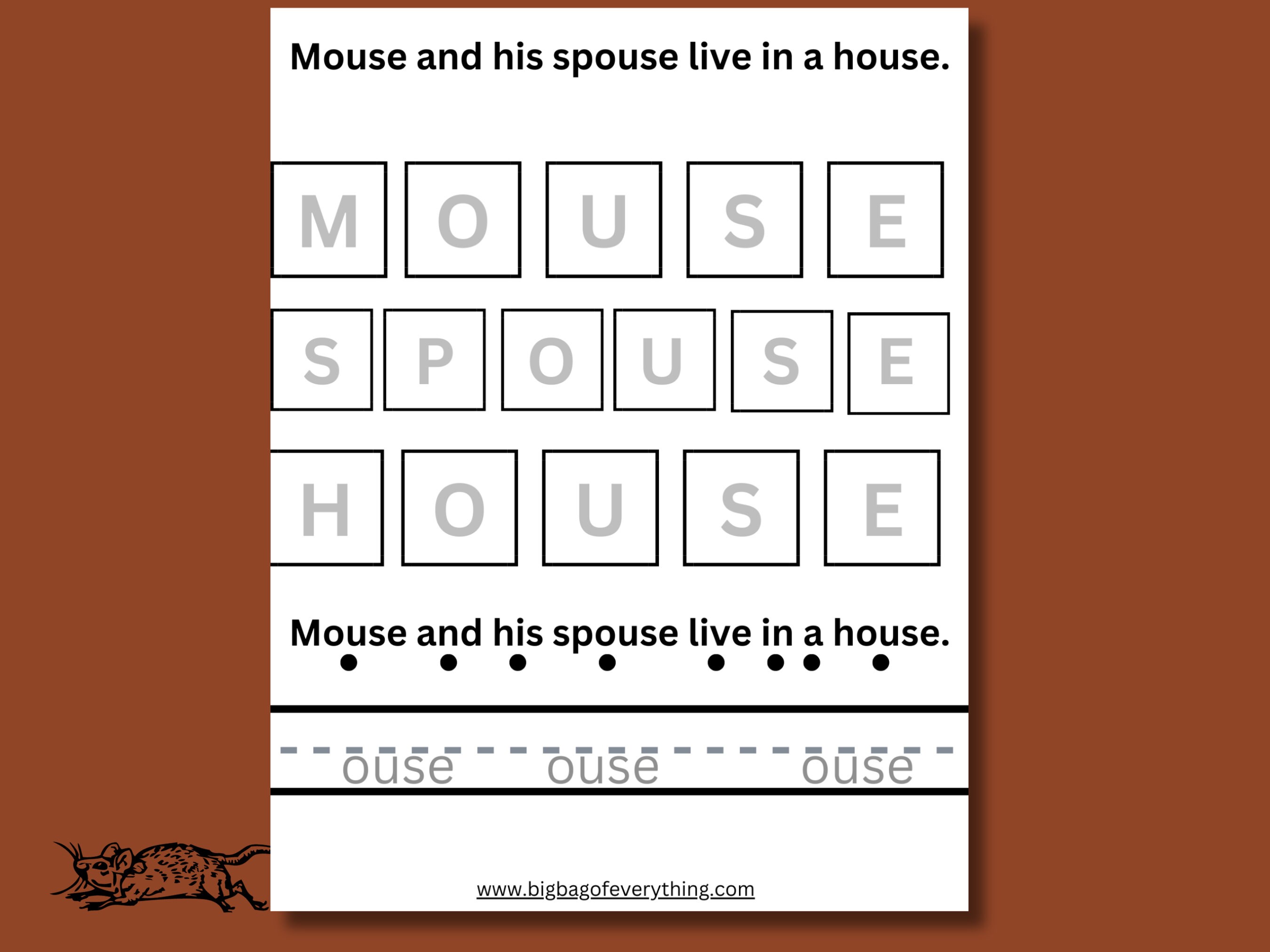 Rhyming Word Family | Decodable Readers | Word Family Worksheets ...