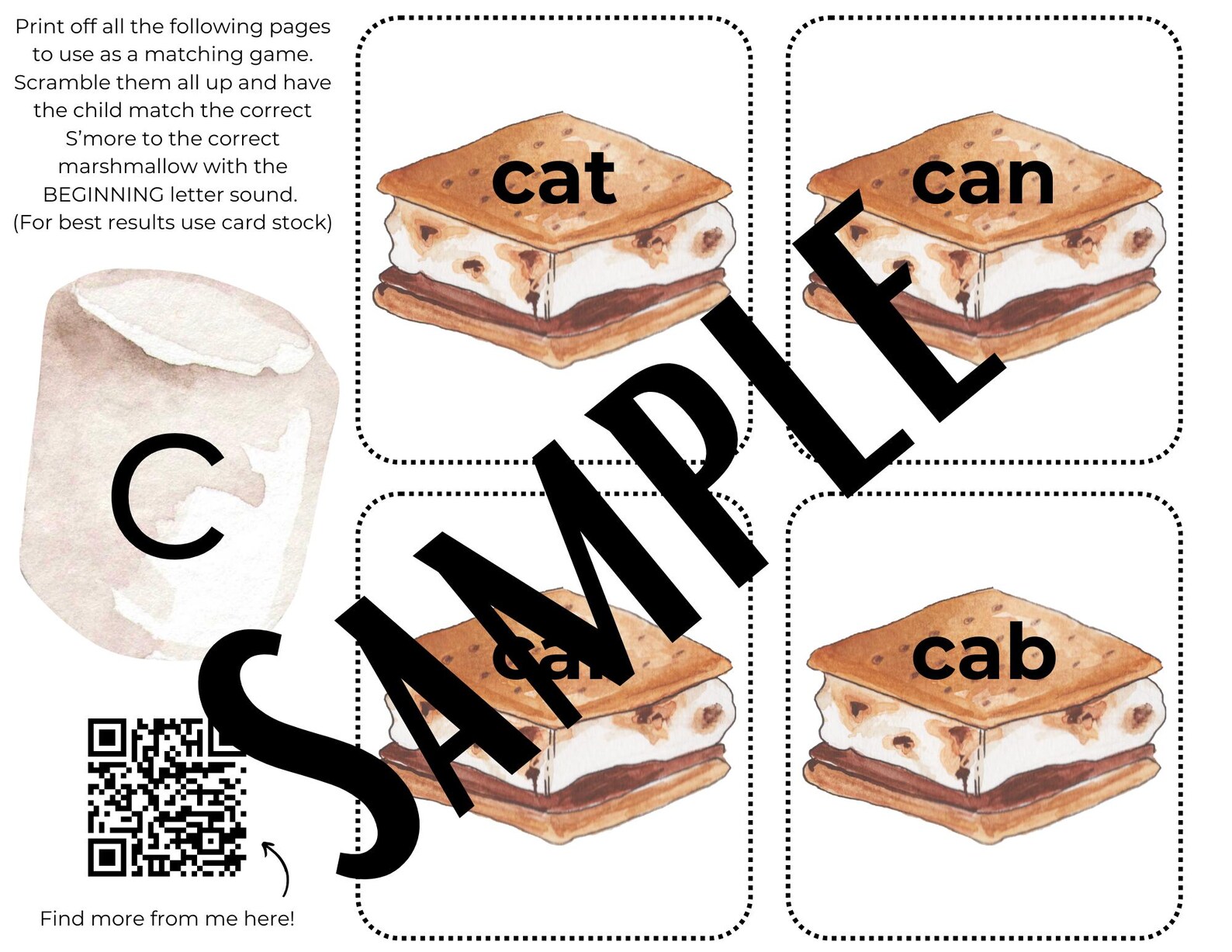 Preschool Worksheets Kindergarten Worksheets Reading phonics Skip ...