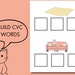 CVC Worksheets | -AT Word Family | Decodable Reader | Preschool ...