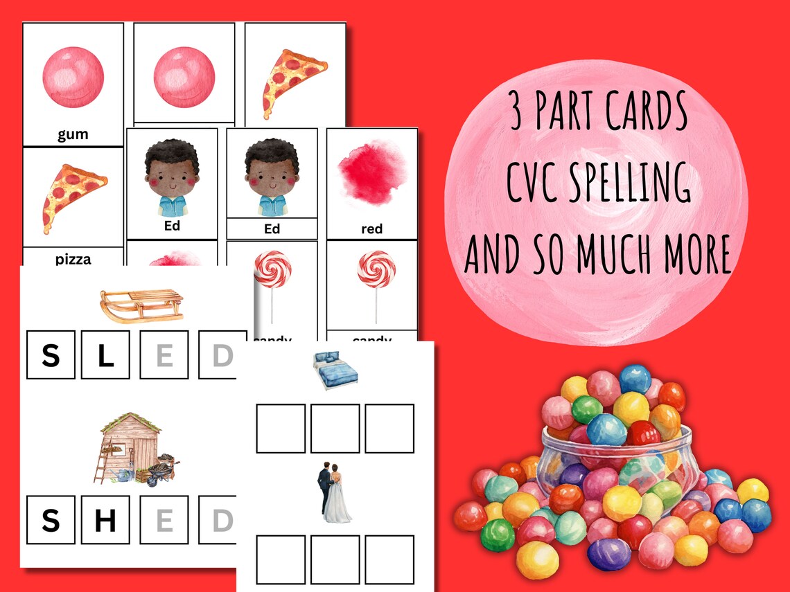 CVC WORDS | Word Family Worksheets | Word Families | CVC Worksheets ...