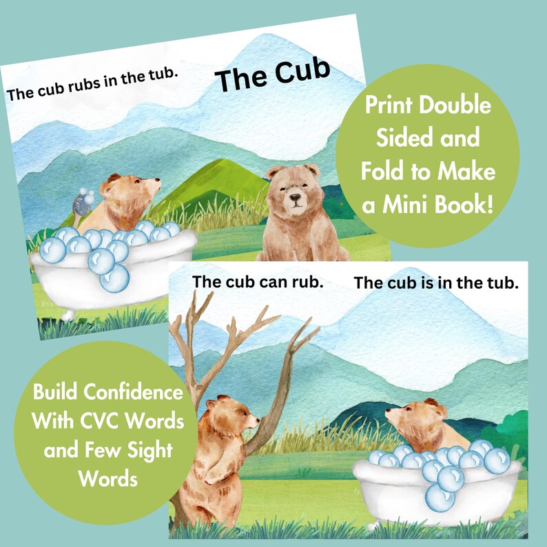 Phonics Worksheet | CVC Words | Word Family | Preschool | Kindergarten ...