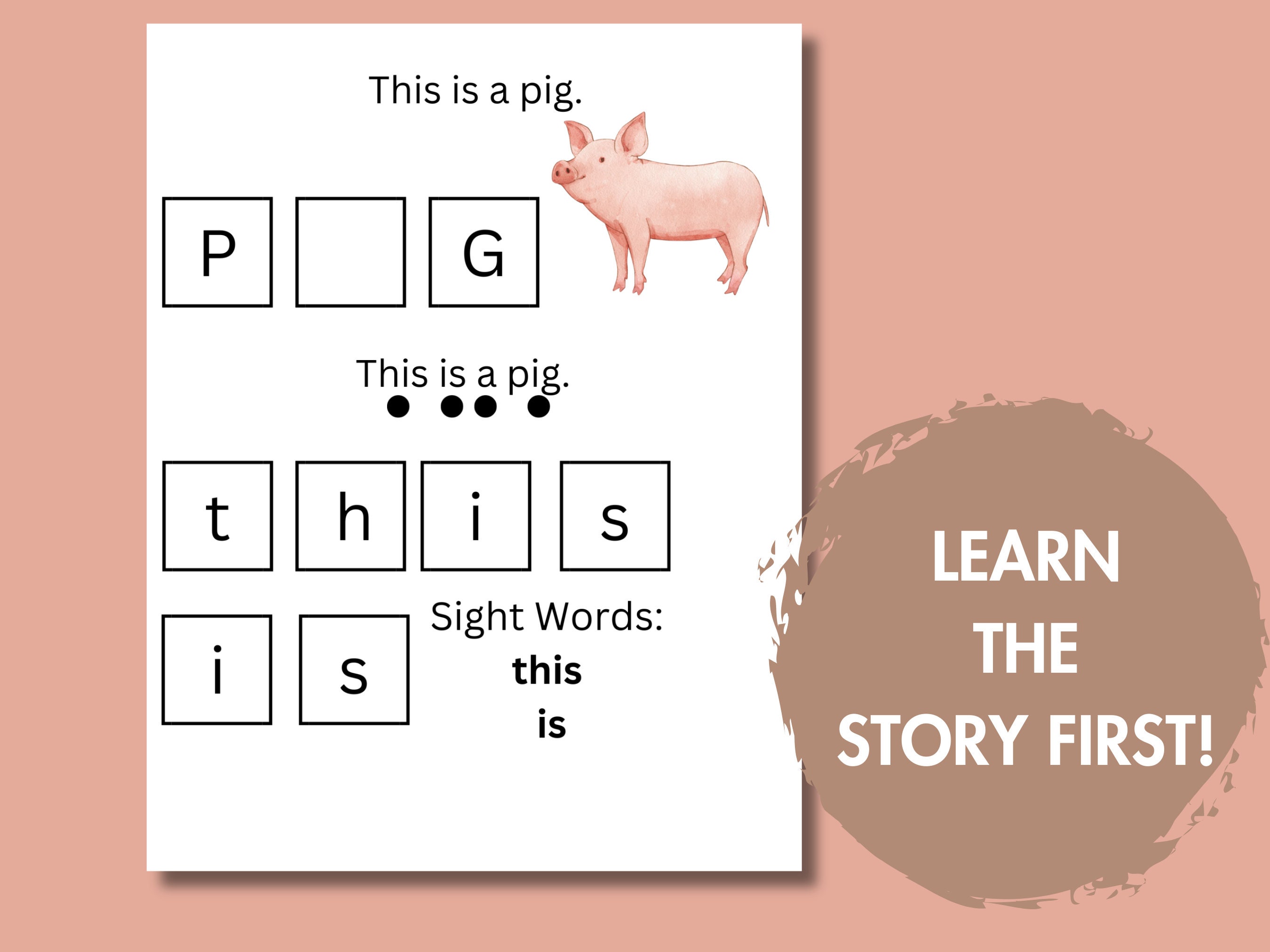 CVC Worksheets | -IG Word Family | CVC Word Family | Short I Words ...