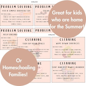 Life Skills Task Cards for Kids Life Skill Activities Printable Task ...