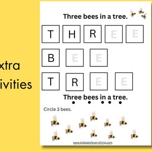 Long E Words Worksheets | Long Vowels | -EE Word Family | Word Families ...