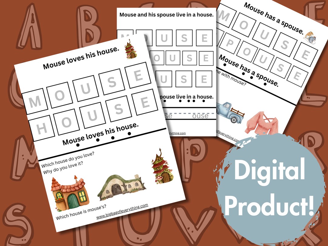 Rhyming Word Family | Decodable Readers | Word Family Worksheets ...