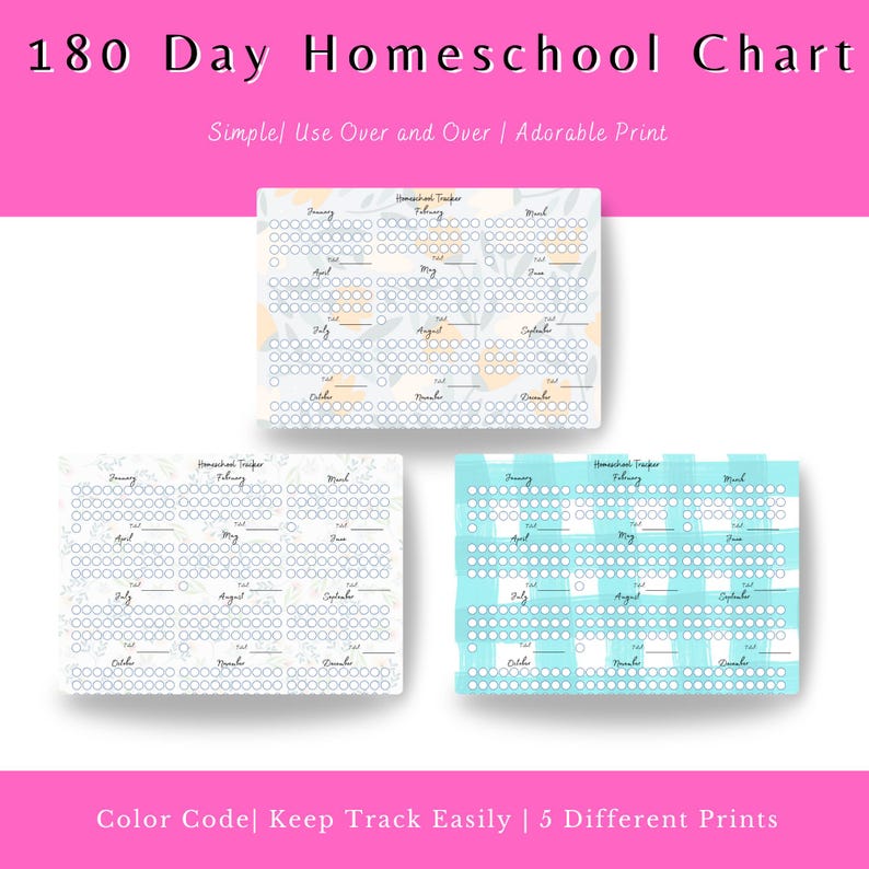 Homeschool Tracker | Homeschool Planner | Homeschool Calendar ...