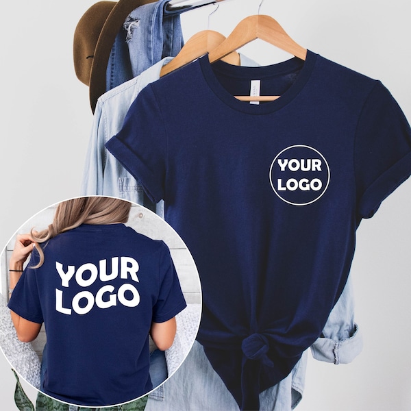 Custom Logo and Name Shirt - Etsy