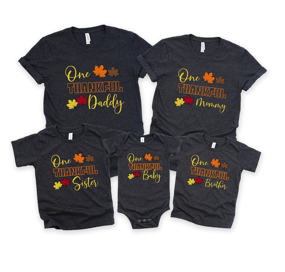 Thanksgiving Family T-shirt, Family Thanksgiving Dinner Shirts ...