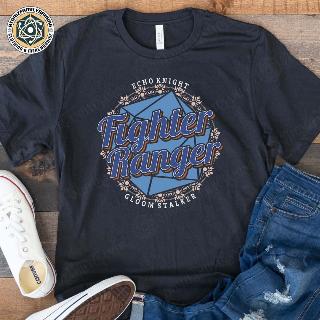 Custom Dnd Fighter / Ranger Multiclass Shirt, D&D Gift for Players ...