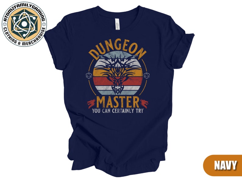 Dungeons & Dragons Dungeon Master Shirt (S-4XL) Autumn Shade - Etsy