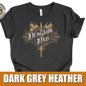 Dnd Dungeon Dad Shirt D&D Fathers Day or Birthday Gift Dungeons and ...