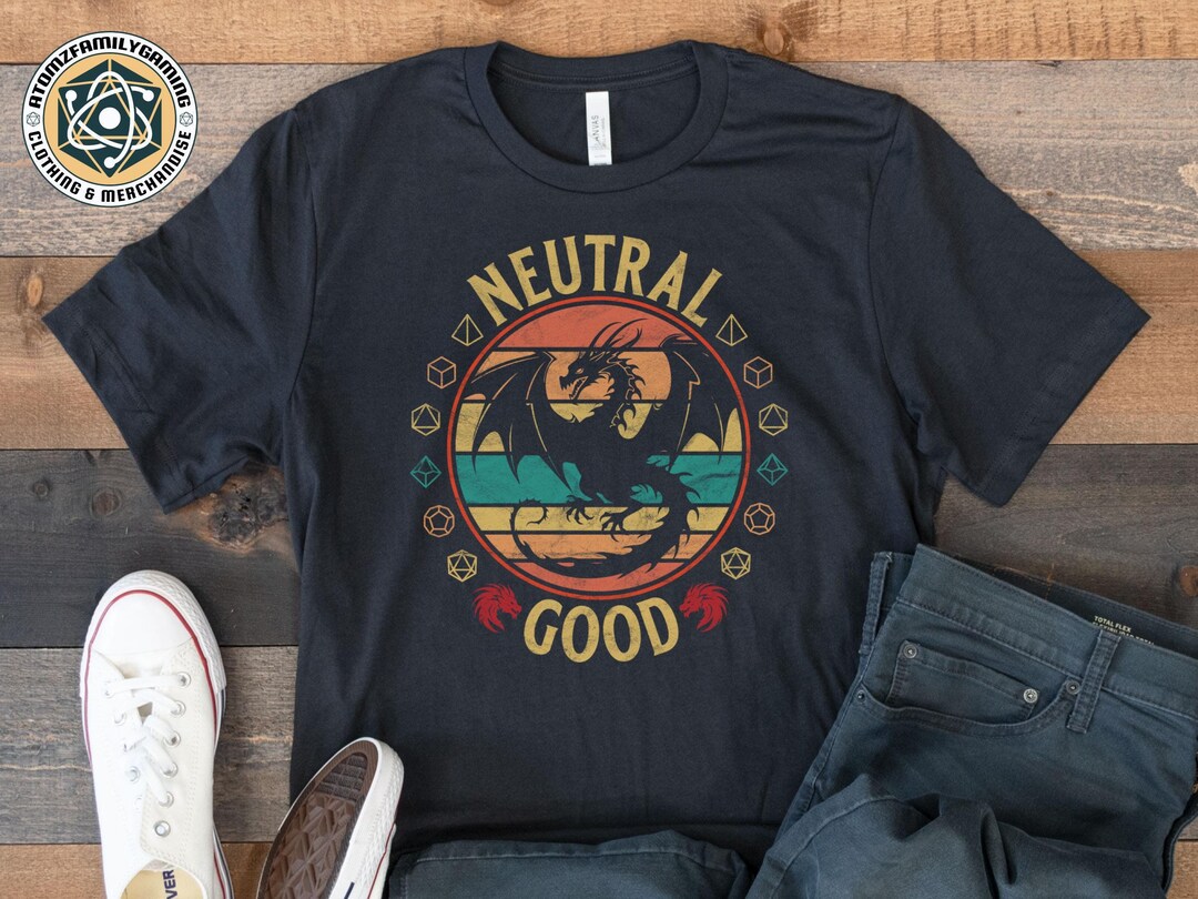 Dungeons & Dragons Neutral Good Alignment Shirt (S-4XL) - Etsy