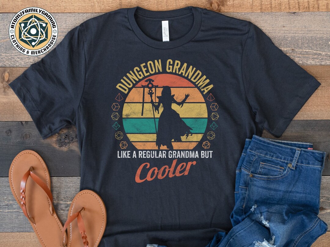 Chemise grand-mère DnD Dungeon Fun TTRPG D&D Cadeau de fête des mères ...