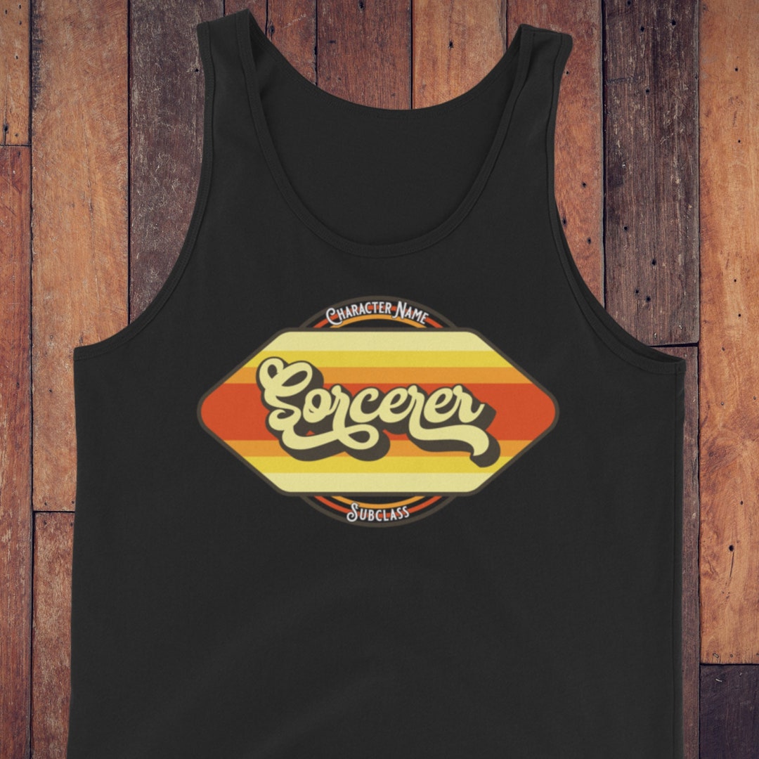 Personalized Dnd Sorcerer Tank Top D&D Gift for Players - Etsy UK