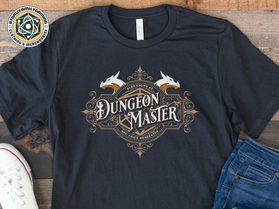 Dungeon Master Gift, Dungeon Master Shirt, Dungeons and Dragons DM ...