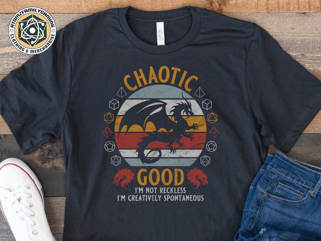 D&D Chaotic Good Shirt, Dnd Gift for Players, Dungeons and Dragons ...