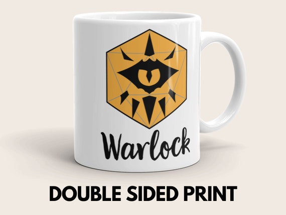 Dnd Warlock Mug Gift for Dungeons and Dragons D&D Tea Cup - Etsy