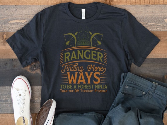 Dnd Ranger Unisex Shirt Fun D&D Gift for Players Dungeons | Etsy