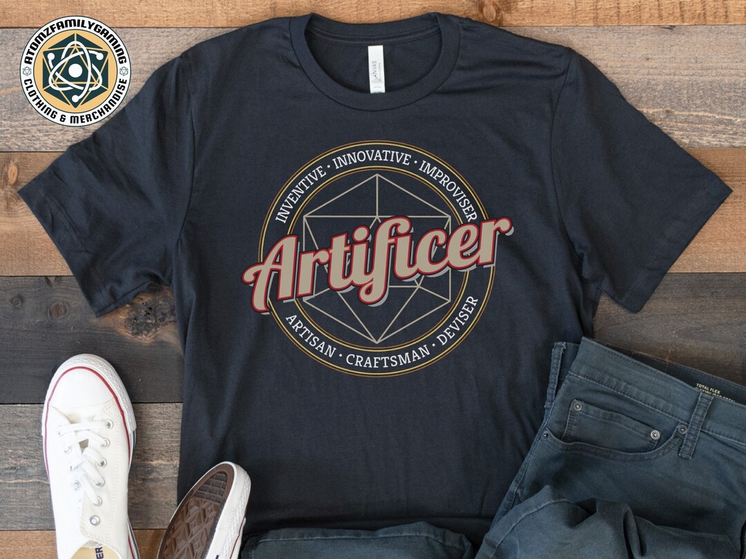 Artificer Class Dnd Shirts, Gifts for Dungeons and Dragons, D&D ...