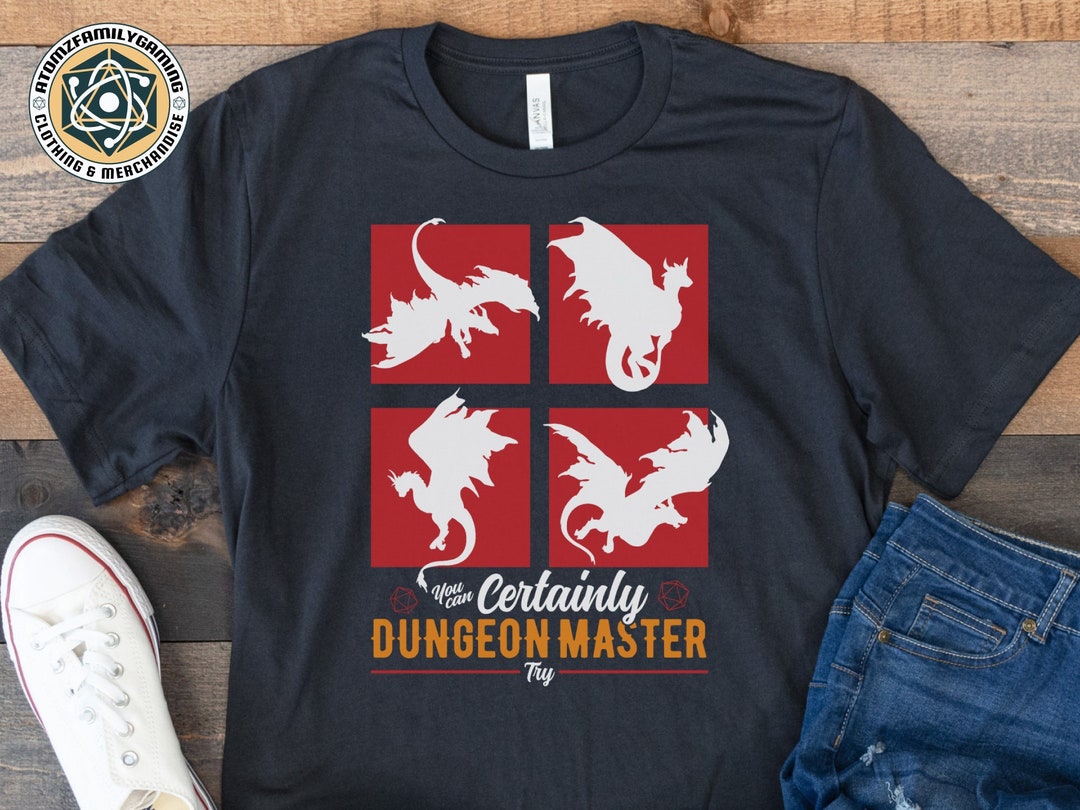 Dungeon Master Gift, Dungeon Master Shirt, Dungeons and Dragons DM ...
