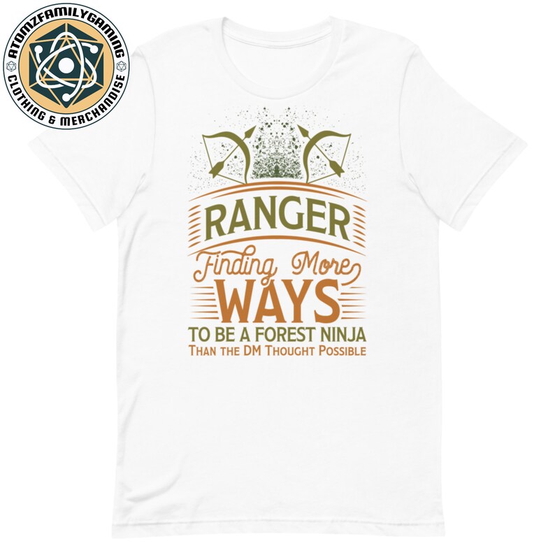 Dnd Ranger Unisex Shirt Fun D&D Gift for Players Dungeons | Etsy