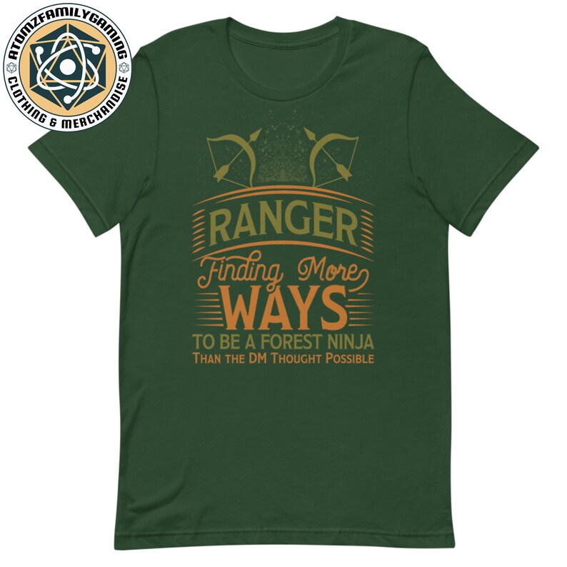 Dnd Ranger Unisex Shirt Fun D&D Gift for Players Dungeons | Etsy