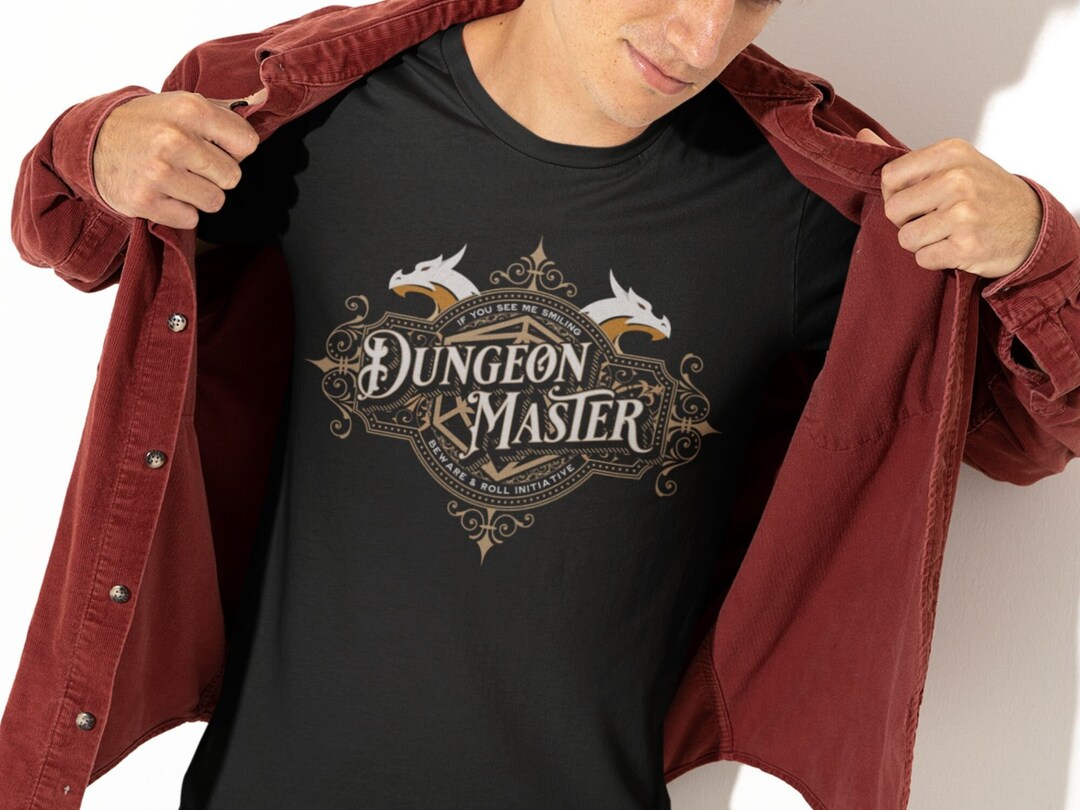 Dungeon Master Gift, Dungeon Master Shirt, Dungeons and Dragons DM ...