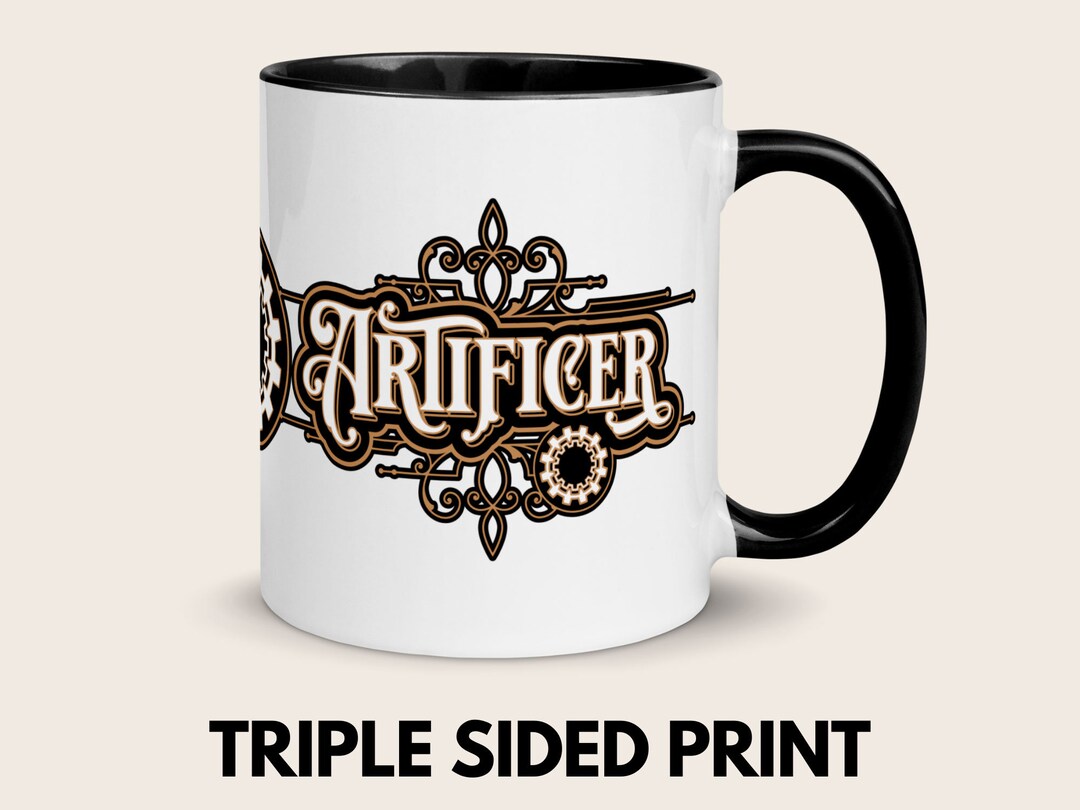Dnd Artificer Mug, Gift for Dungeons and Dragons, D&D Tea Cup for Men ...