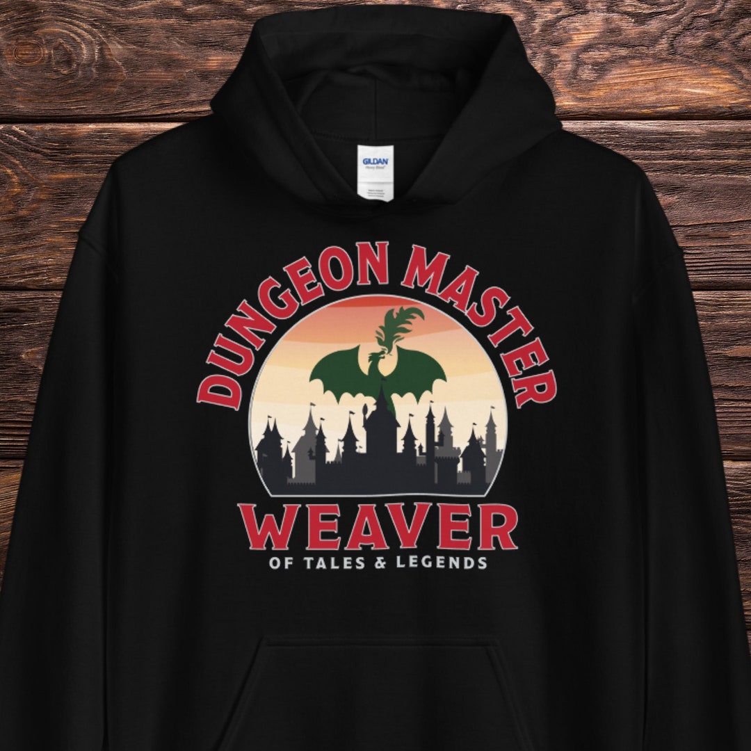 Dnd Dungeon Master Hoodie D&D DM Gift Dungeons and Dragons Hooded ...