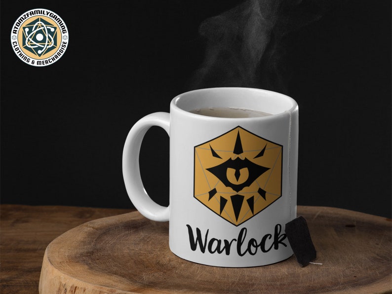 Dnd Warlock Mug Gift for Dungeons and Dragons D&D Tea Cup - Etsy