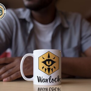 Dnd Warlock Mug Gift for Dungeons and Dragons D&D Tea Cup - Etsy