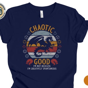 D&D Chaotic Good Shirt, Dnd Gift for Players, Dungeons and Dragons ...