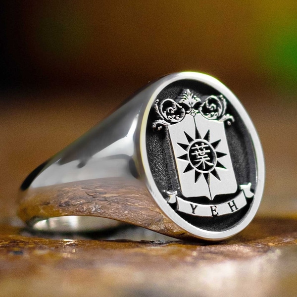 Custom Signet Ring - Etsy