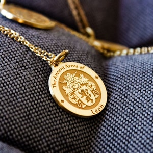 Custom Gold Pendant - Etsy