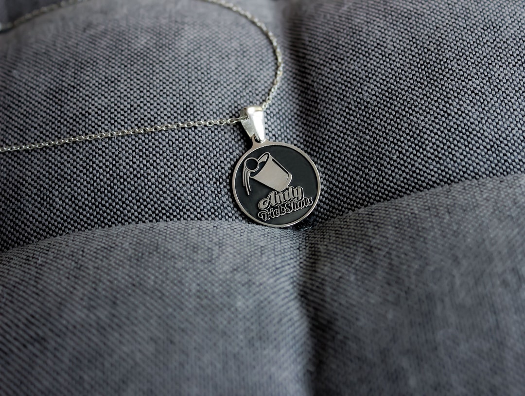 Company Logo Necklace, Company Logo Gifts, Personalized Logo Necklace ...