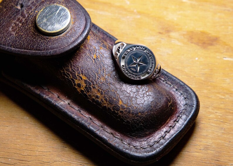 Custom Engraved College Graduation Ring Personalized Class - Etsy