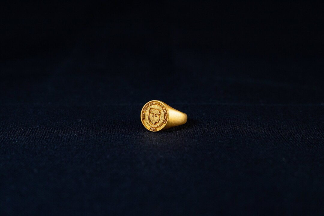 Gold Custom Engraved Traditional Family Crest Ring, Personalized Coat ...