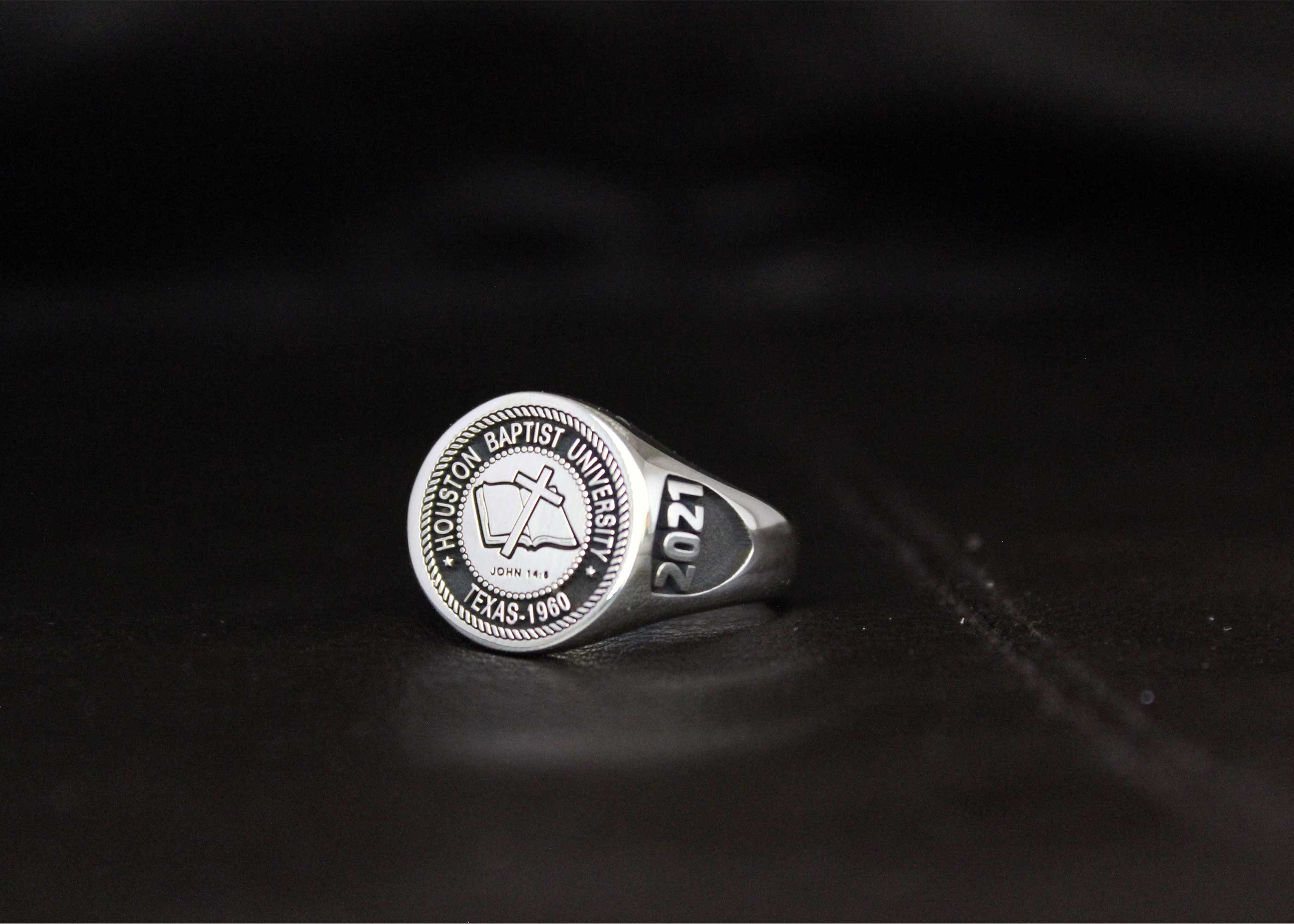 Custom Engraved College Graduation Ring Personalized Class | Etsy