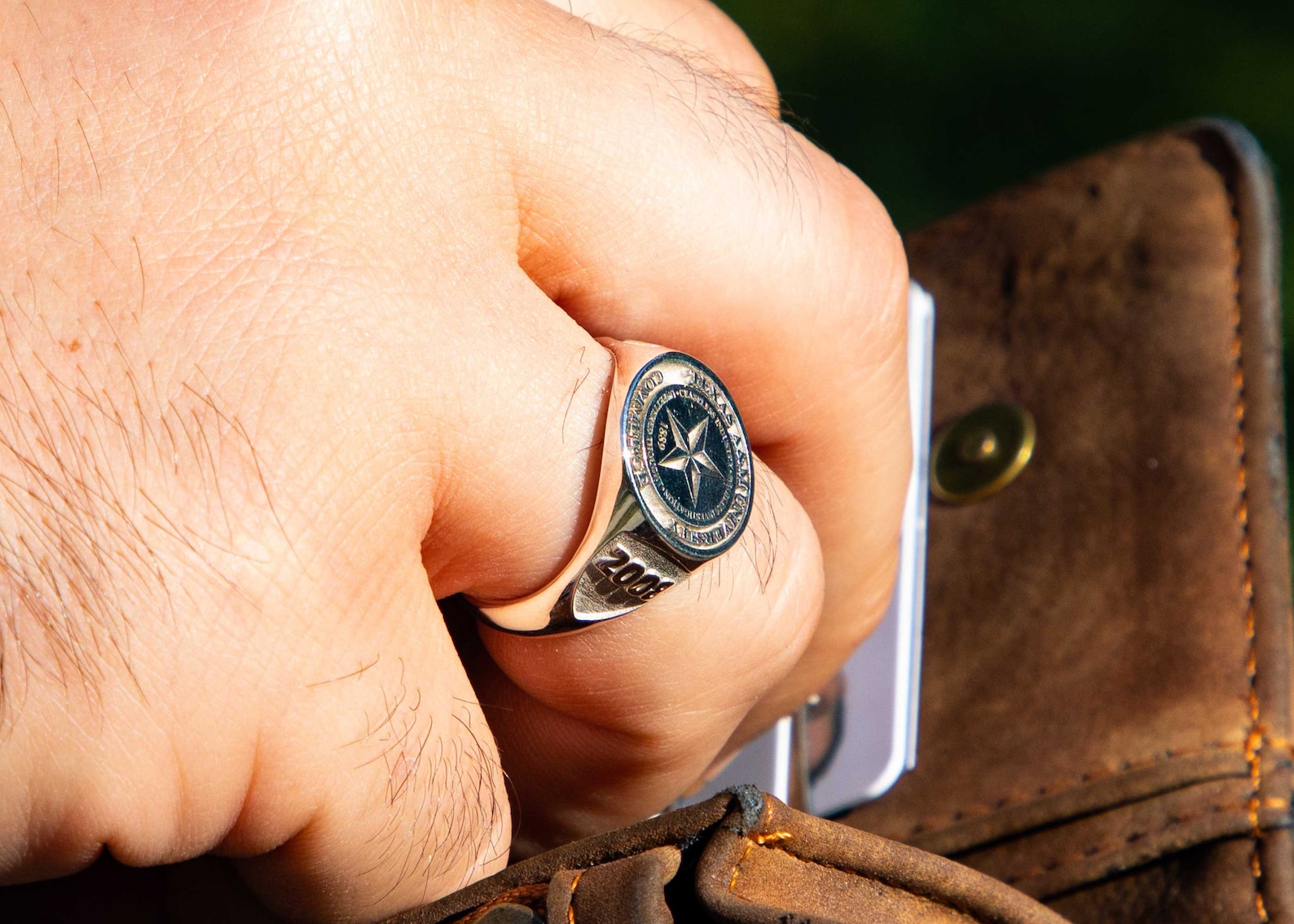 Custom Engraved College Graduation Ring Personalized Class - Etsy