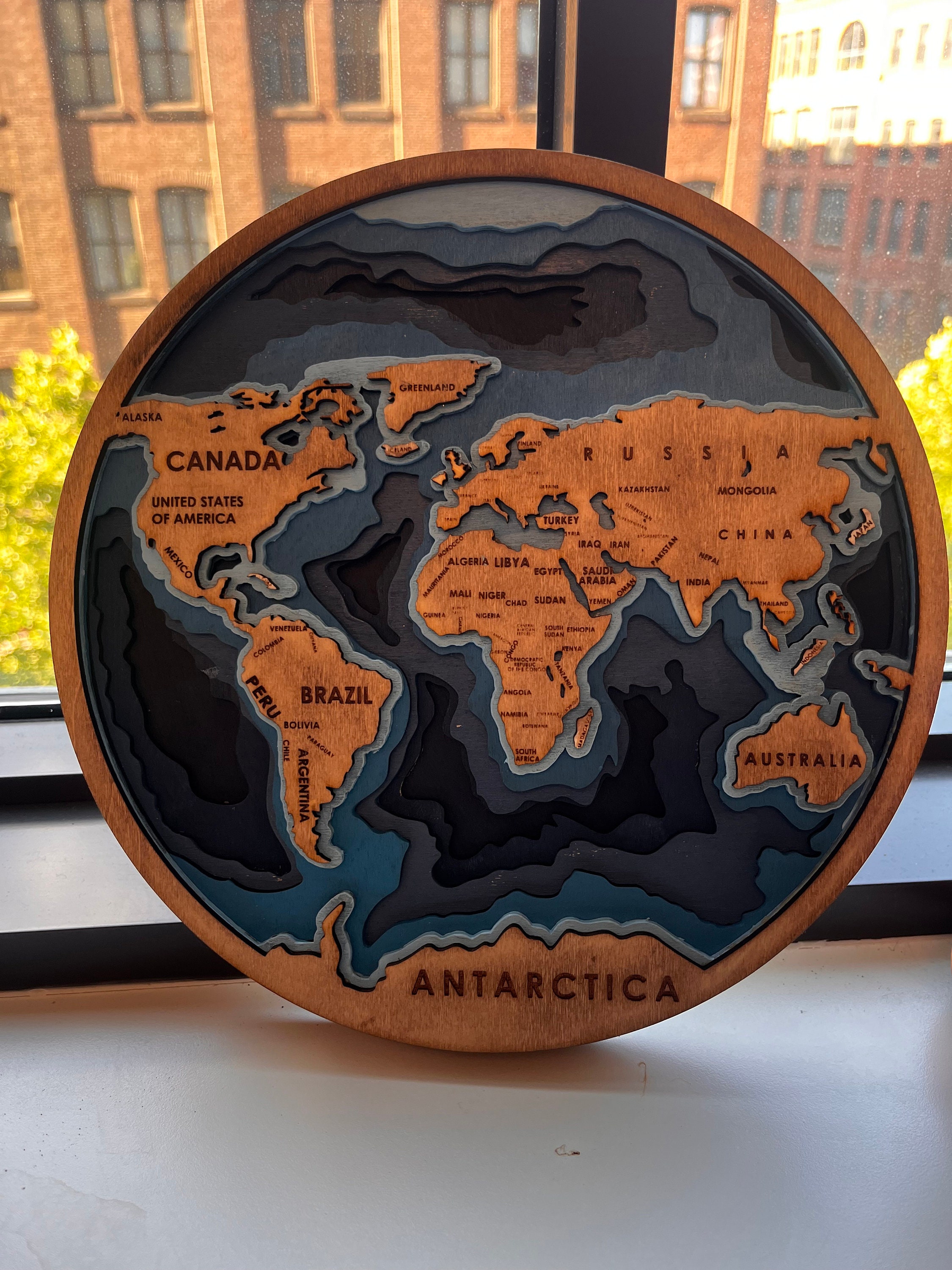 World Map - Etsy