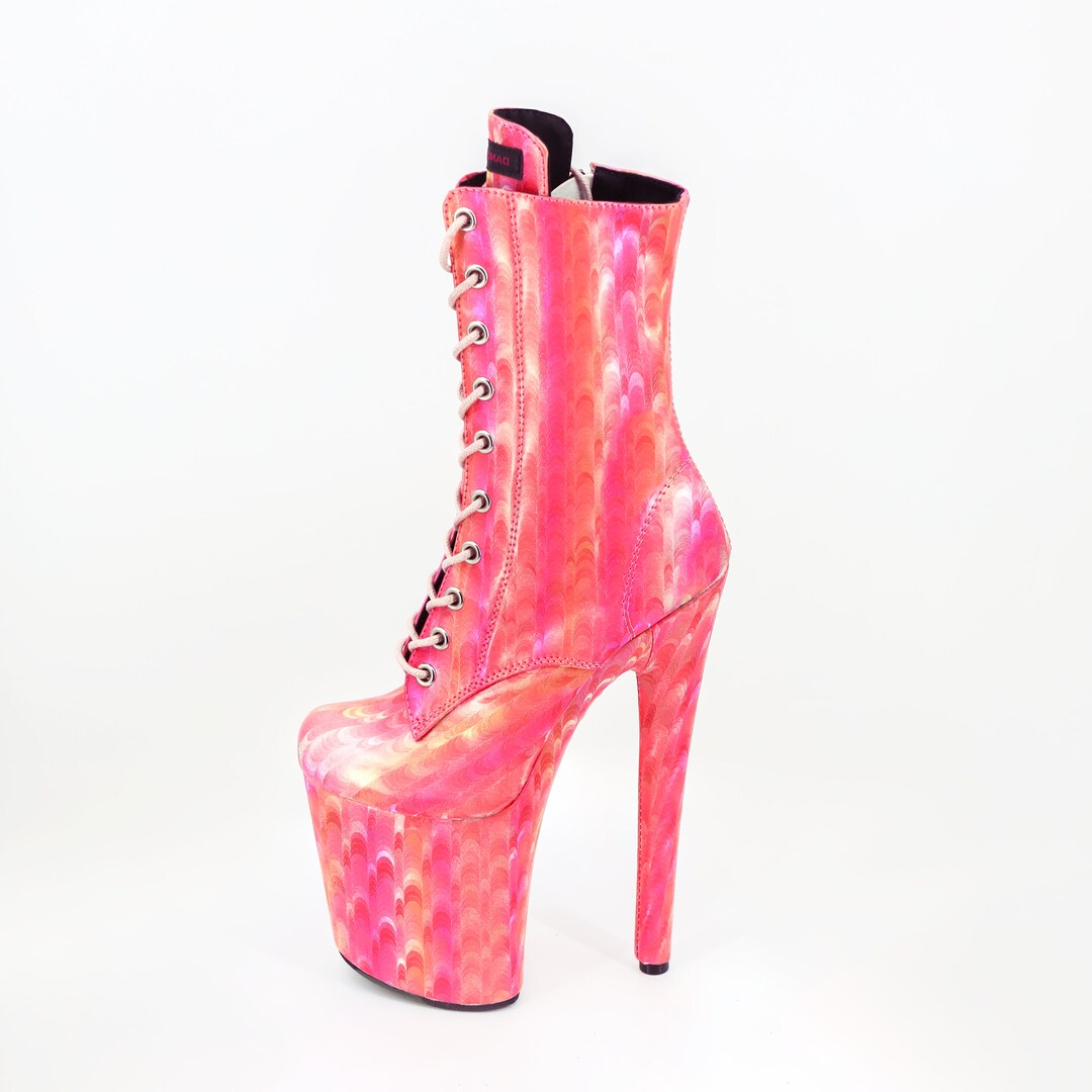 Pink Peacock - Pole Dancing Boots, Exotic Shoes, Pole Shoes, Pole ...