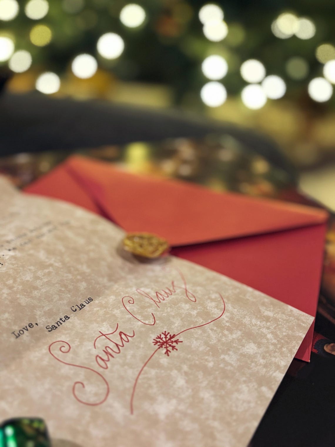 Custom Letter From Santa - Etsy