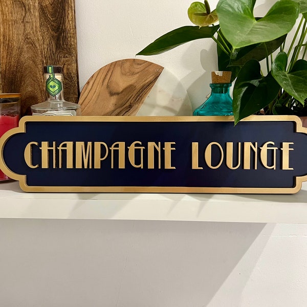 Champagne Sign - Etsy UK
